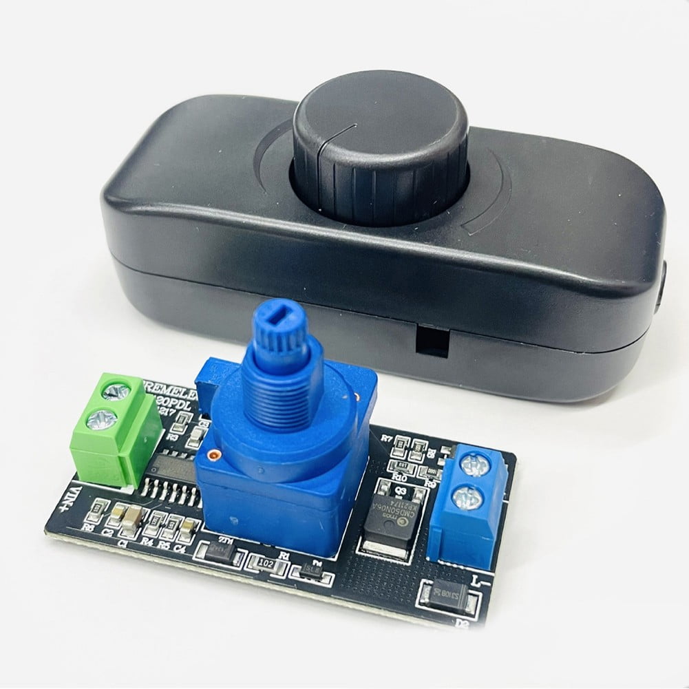 Dimmer Switch 12-24V 8A On/Off Rotary Dimming Dimmer Switch Dimmable ...