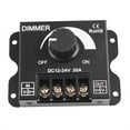 Dimmer Switch 30A LED Knob Dimmer Adjustable Voltage Regulator LED ...