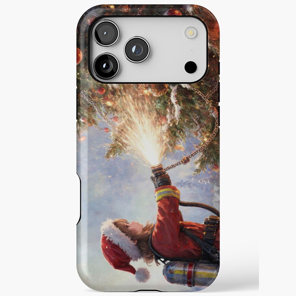 Dimming Of The Christmas Tree Holiday Art iPhone Case 17 11 12 13 14 15 ...