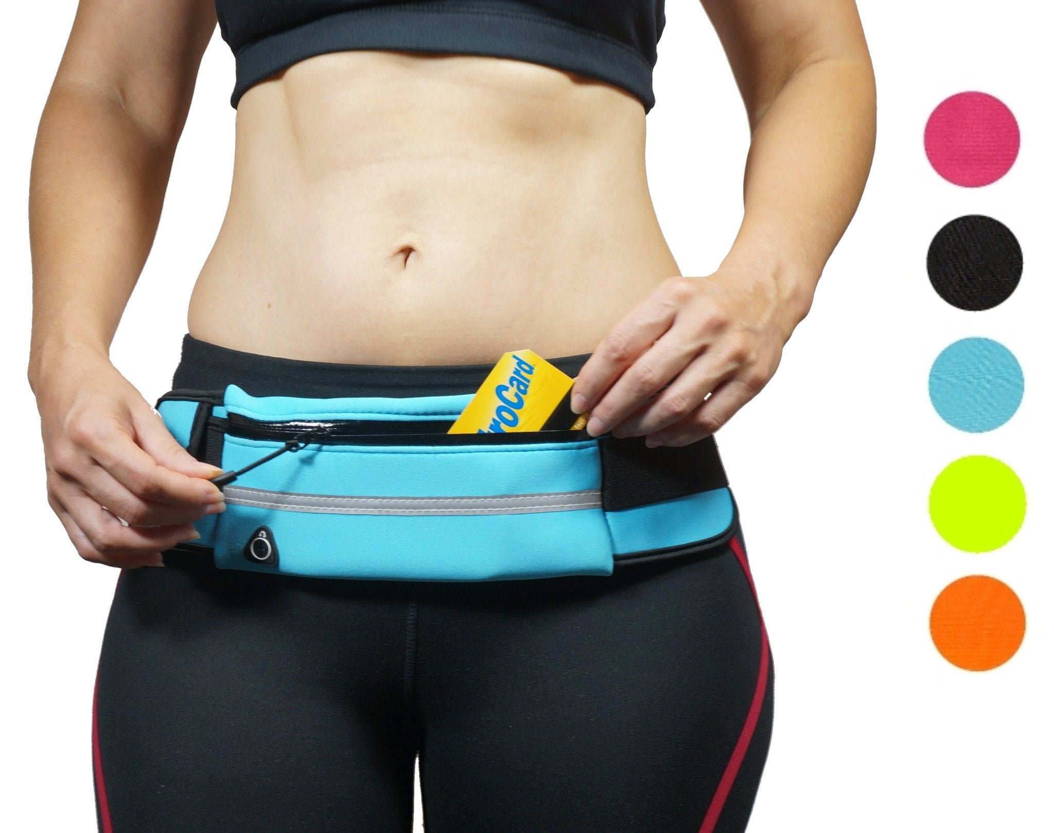 Dimok Running Belt Waist Pack Fanny Pack for Runners - Walmart.com