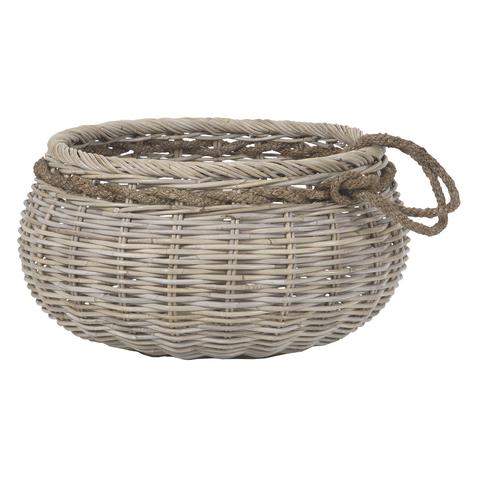 Dimond Home Sumbawa Natural Rattan Basket - Large (7011-370) - Walmart.com