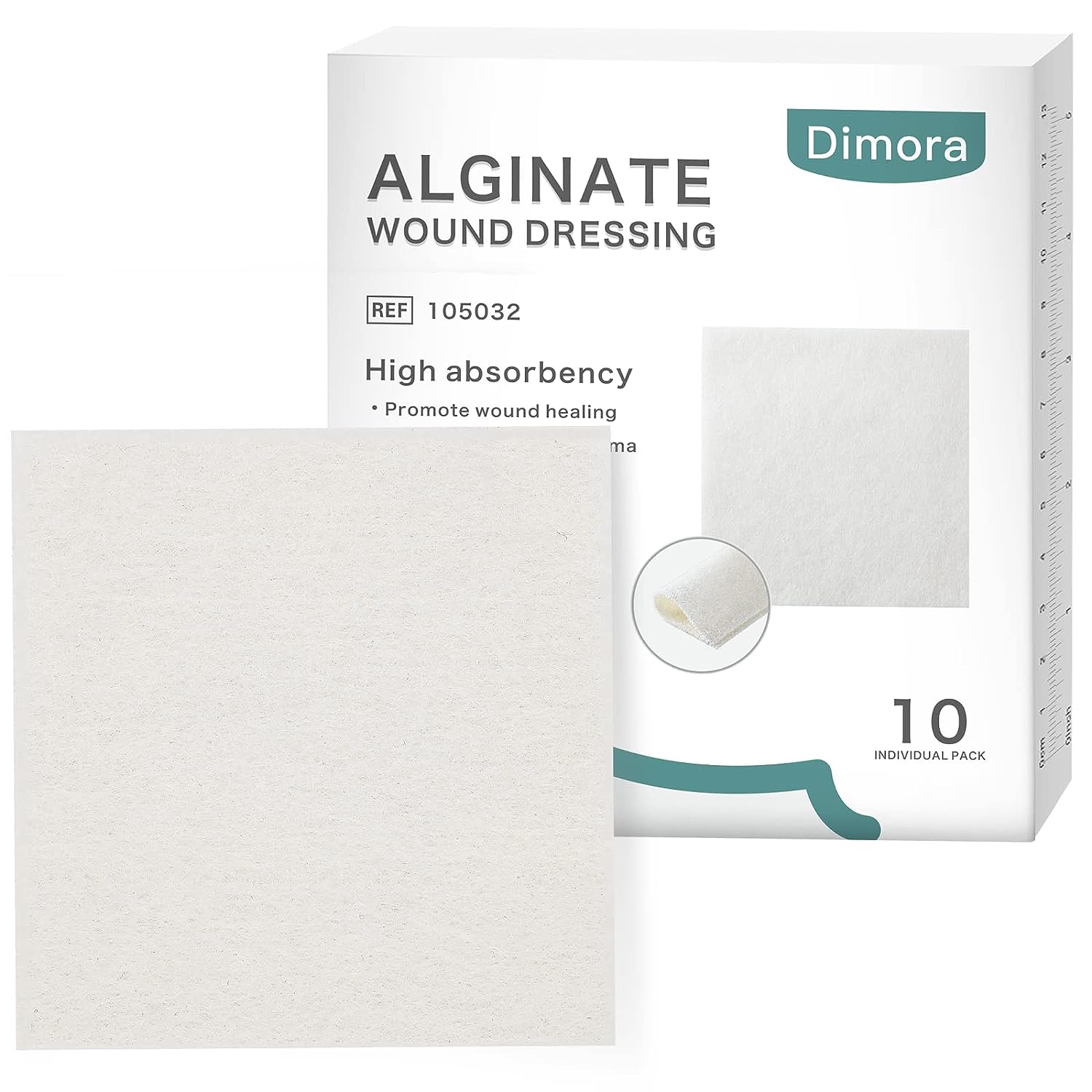 10 Melgisorb Plus Highly Absorbent Calcium Alginate Wound Dressings ...
