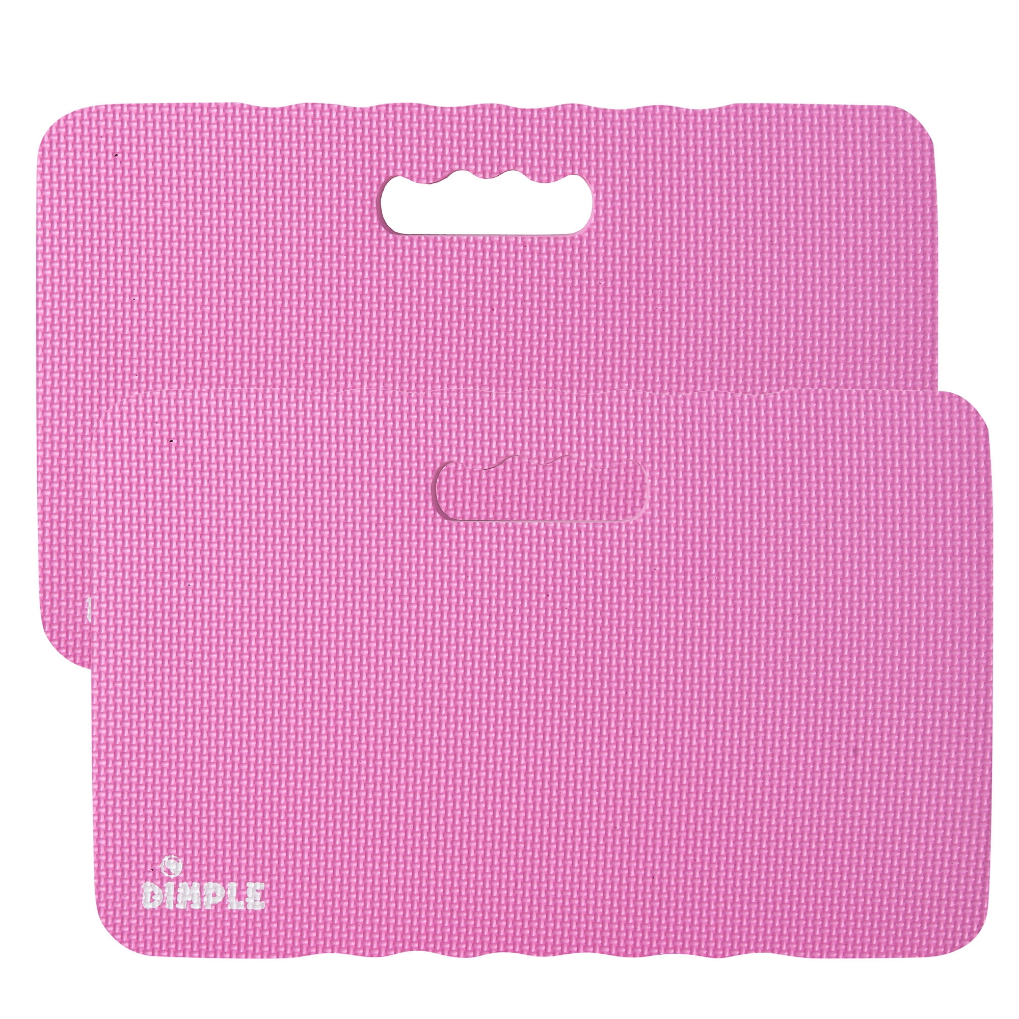 Dimple 1.5" Thick Foam Kneeling Pad Mats Qty 2 Pink for Gardening ...