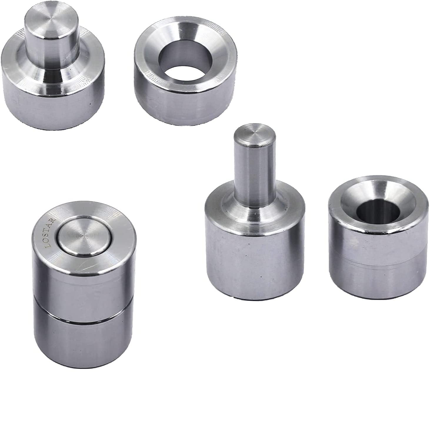 Dimple Die Set 3 Piece Metal Fabrication Tools 1/2" / 3/4" / 1" C49 ...