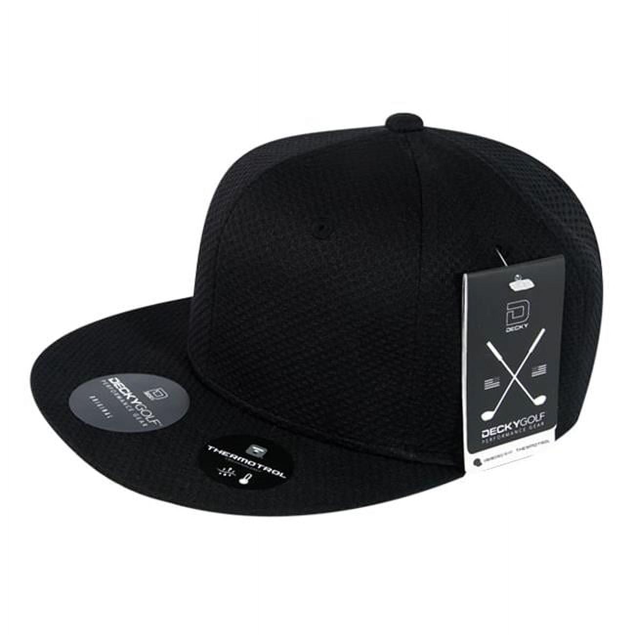 Dimple Patterned Snapbacks, Black - Walmart.com