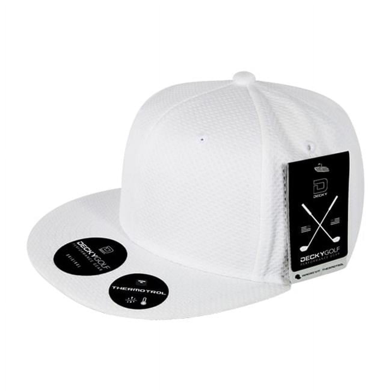 Dimple Patterned Snapbacks, White - Walmart.com