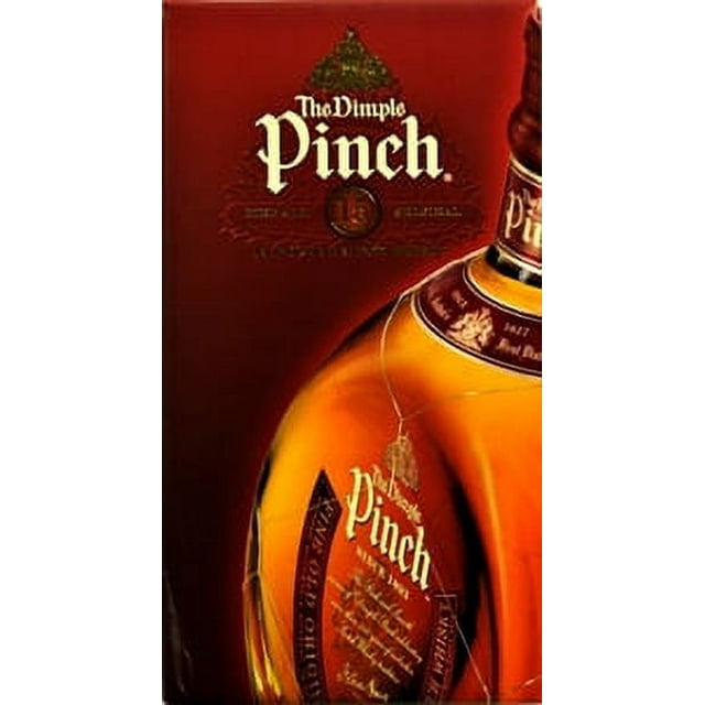 Dimple Pinch Scotch Whisky, 750 ml Bottle, 43% ABV - Walmart.com
