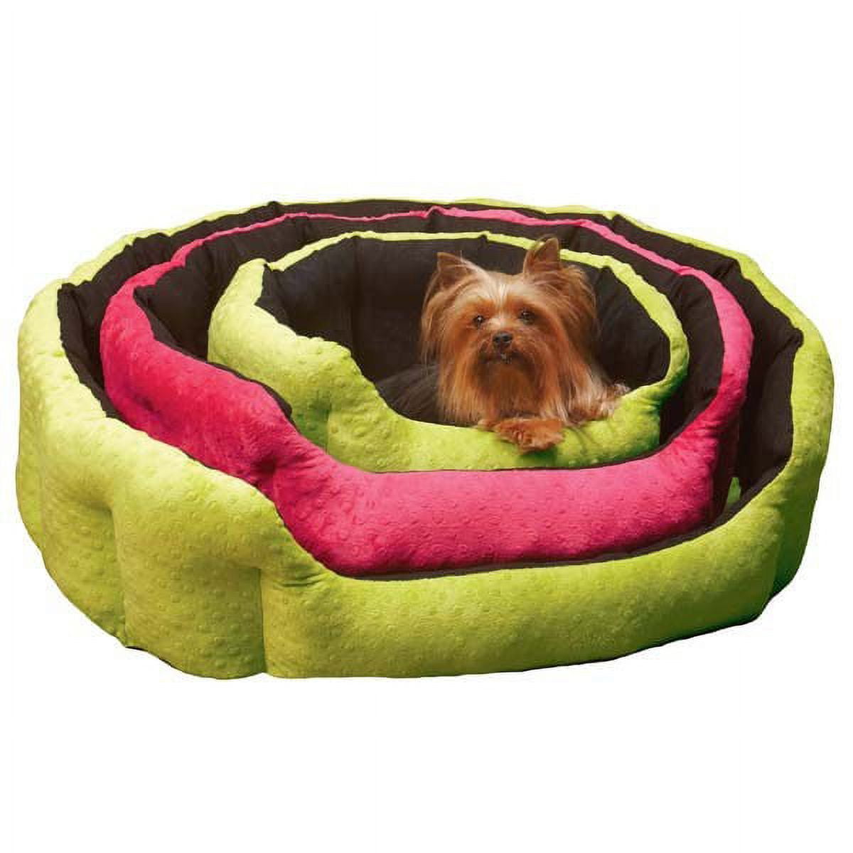 Dimple Plush Nesting Dog Bed - Walmart.com