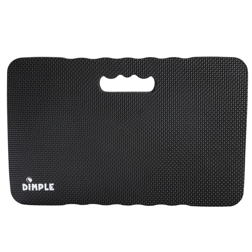 Dimple Thick Foam Kneeling Pad 1.5" Black Gardening Bath Yoga Mat 17 ...