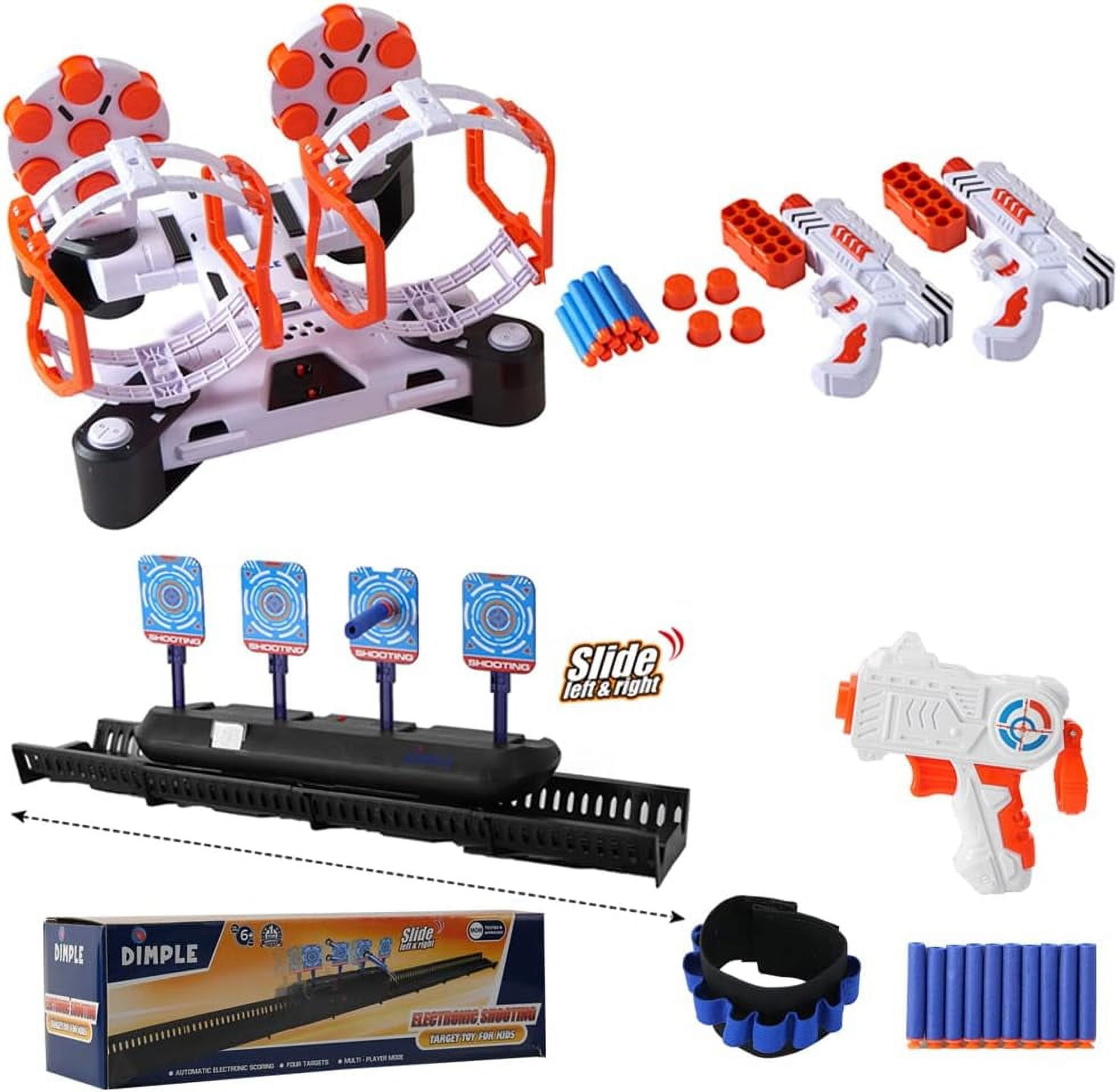 Dimple Ultimate Shooting Target Game Set for Kids - Rotating Shooting ...