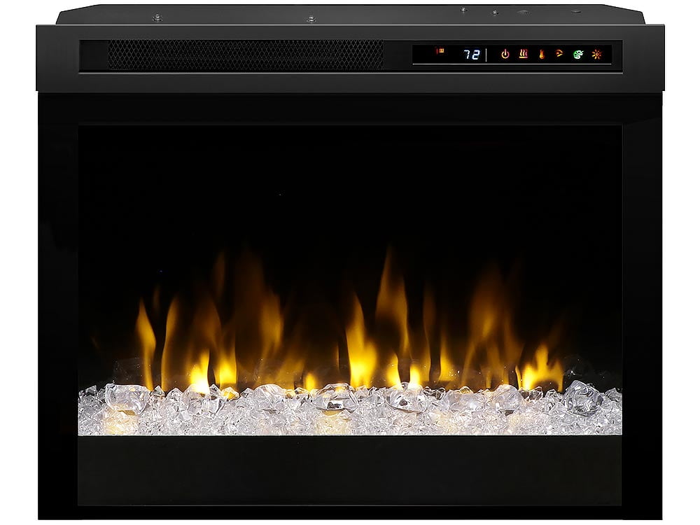 Dimplex 23 inch Multi-Fire XHD Electric Fireplace Insert with Glass ...