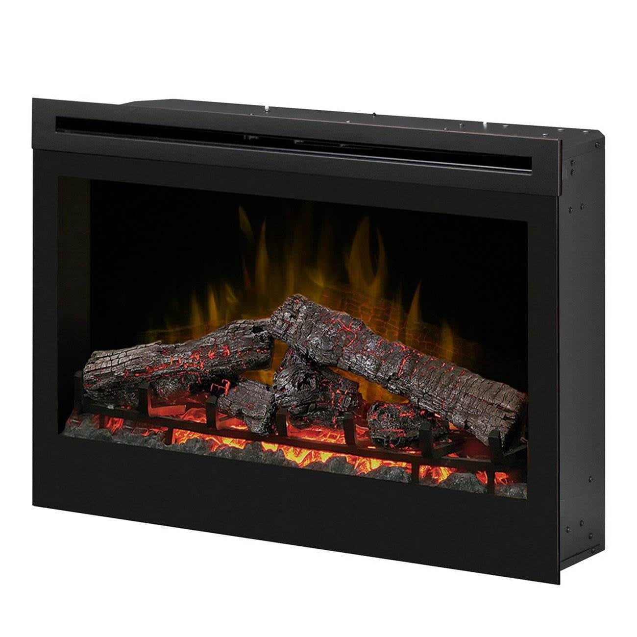 Dimplex 33" Self Trimming Home Living Room Electric Firebox Insert ...