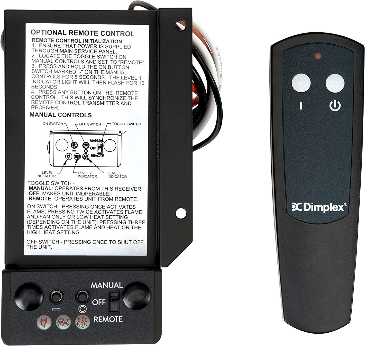 Dimplex Bfrc-Kit 3-Stage Remote Control Kit For Select Dimplex Models ...