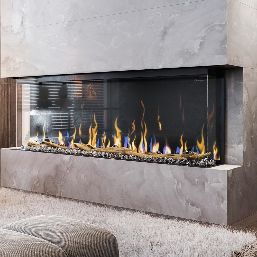 Dimplex 50’’ x 20’’ 8530 BTU Electric Indoor Fireplace - Walmart.com