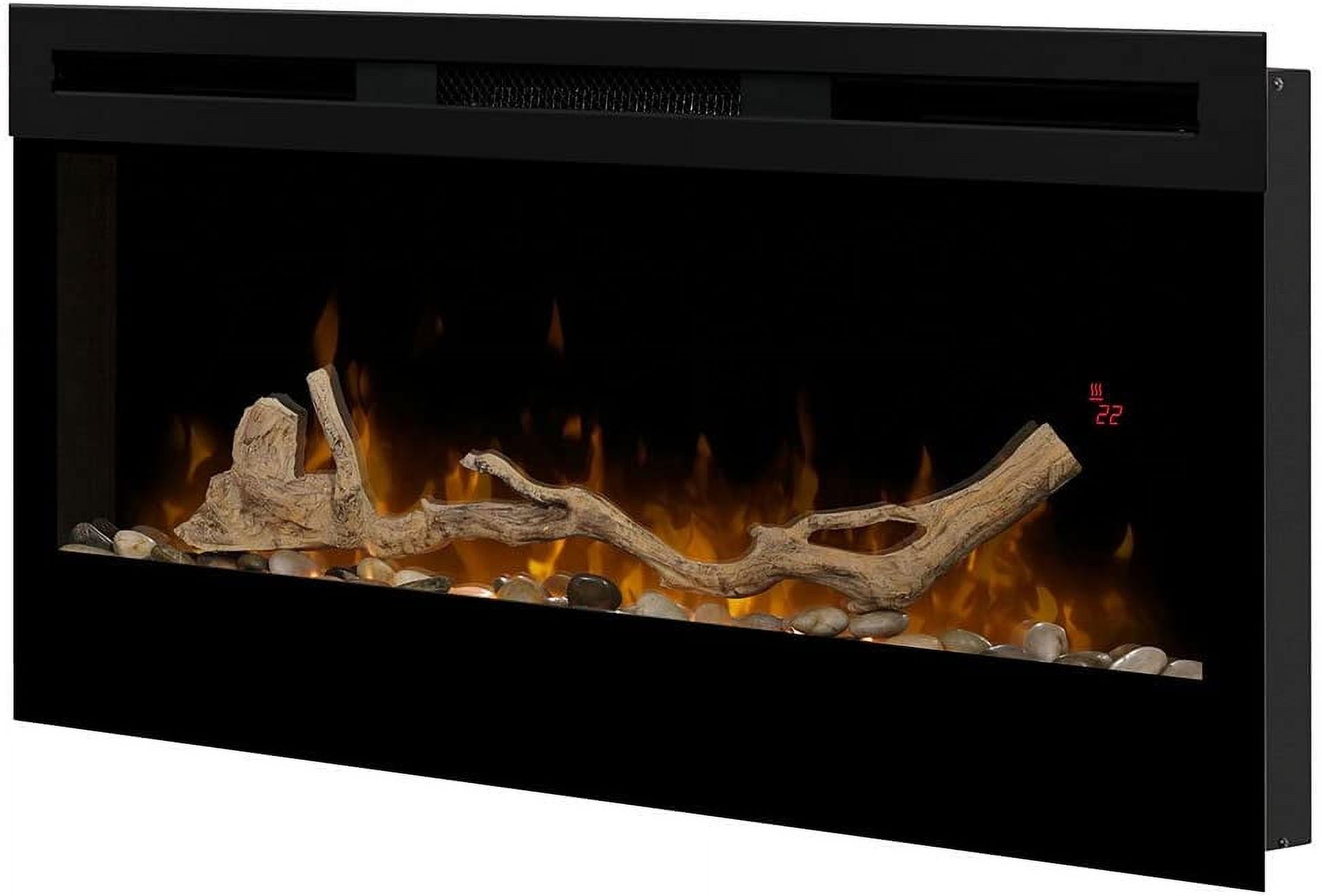 Dimplex Prism 34-In Electric Fireplace w/ Driftwood Log Set - BLF3451 ...
