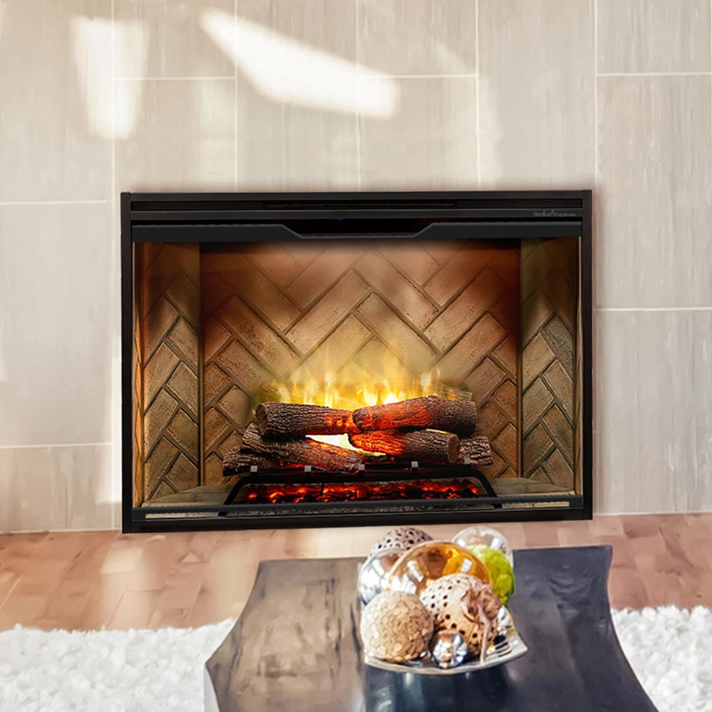 Dimplex Revillusion® 42 Inch Built-in Electric Firebox - Herringbone ...