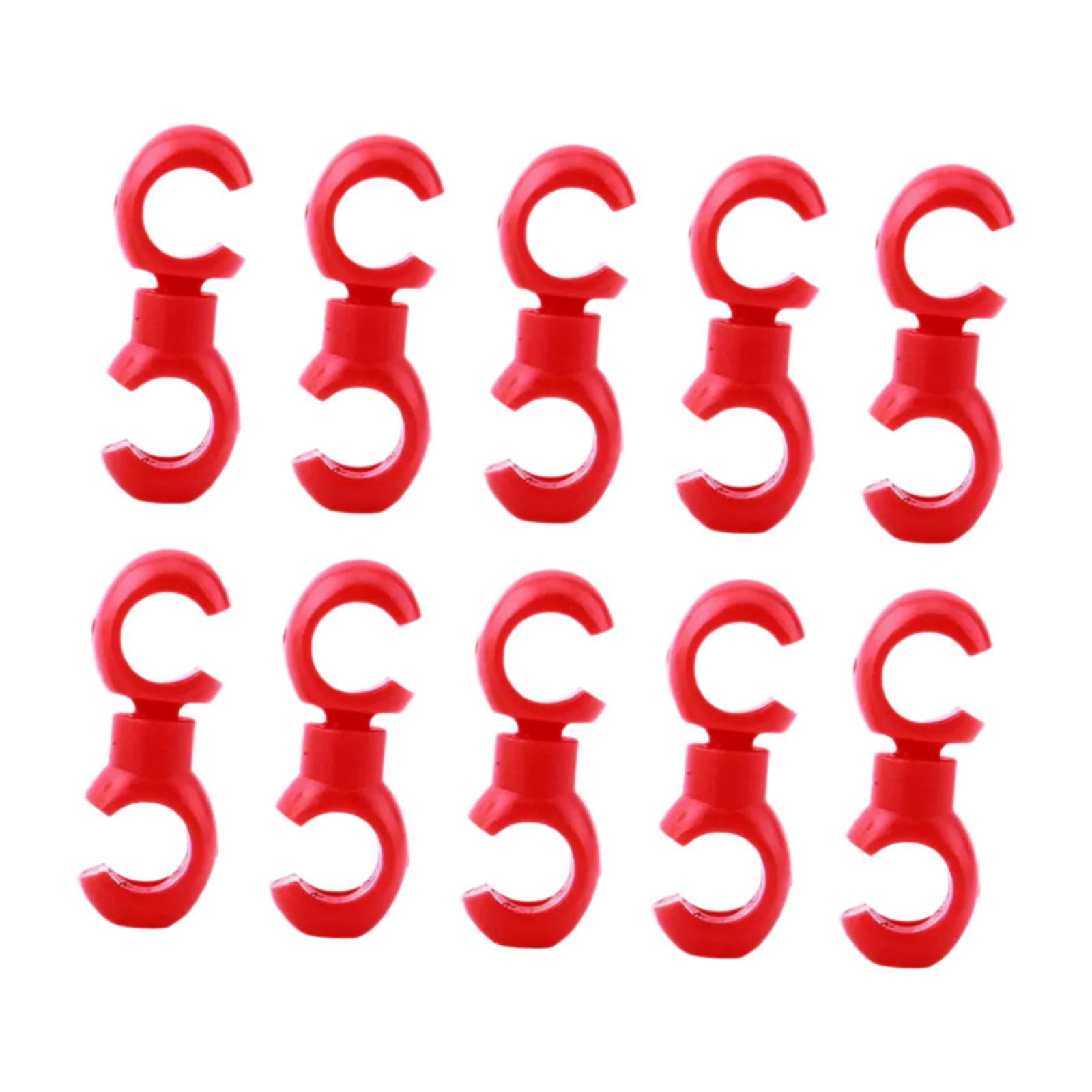 DimyFew 10 Pieces Bike Cable Clasps, Clip Rotatable Maintenance Guide ...