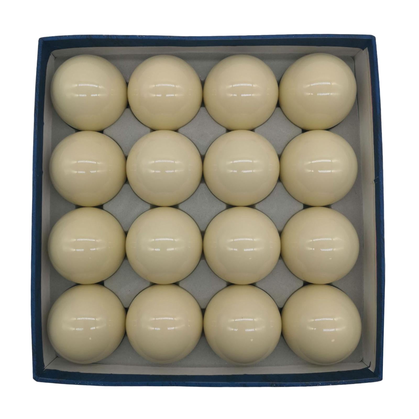 DimyFew 16Pcs Billiard Balls 57.2mm Pool Table Accessories Resin Balls ...