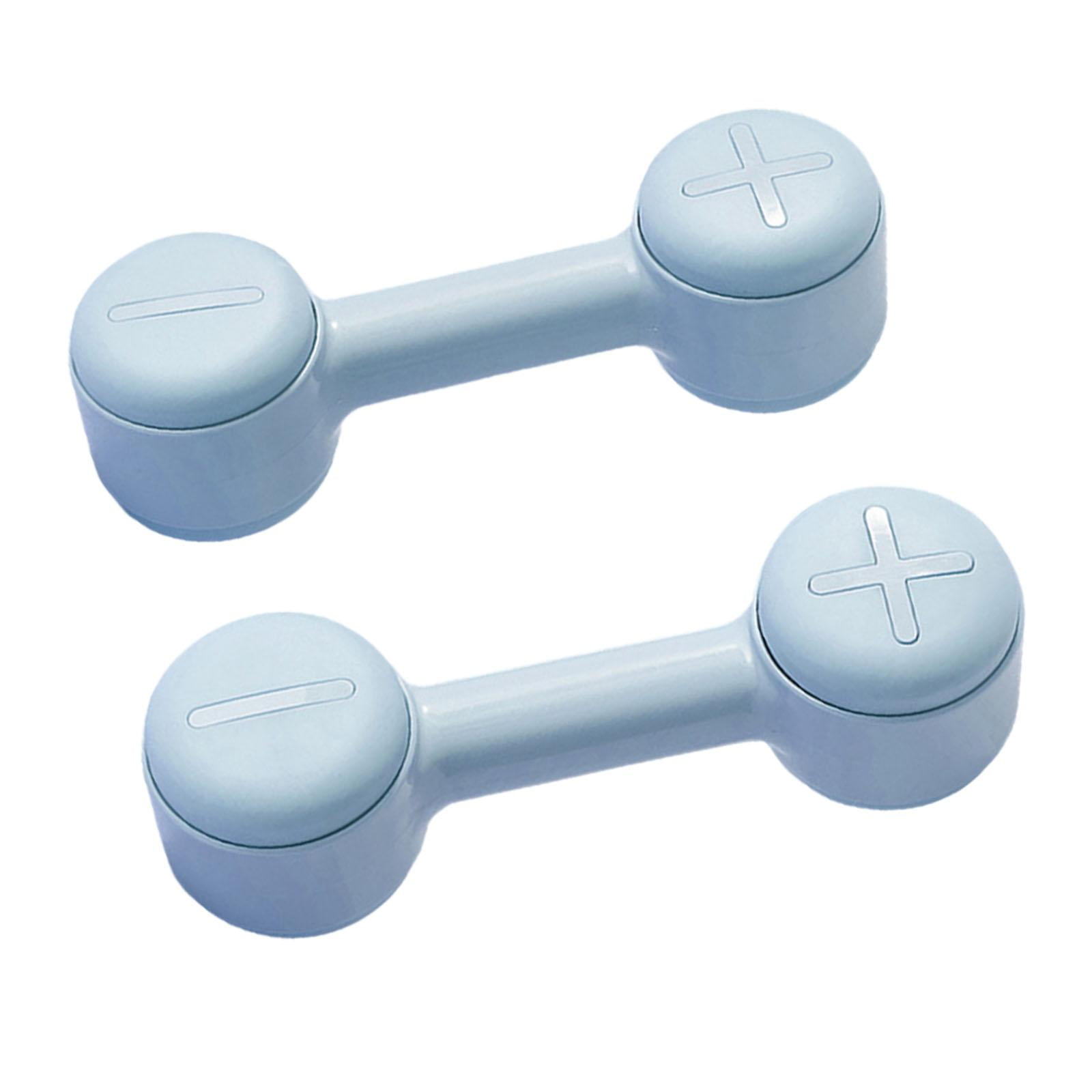 DimyFew 2 Pieces Adjustable Dumbbell Set Hand Weights for Weightlifting ...