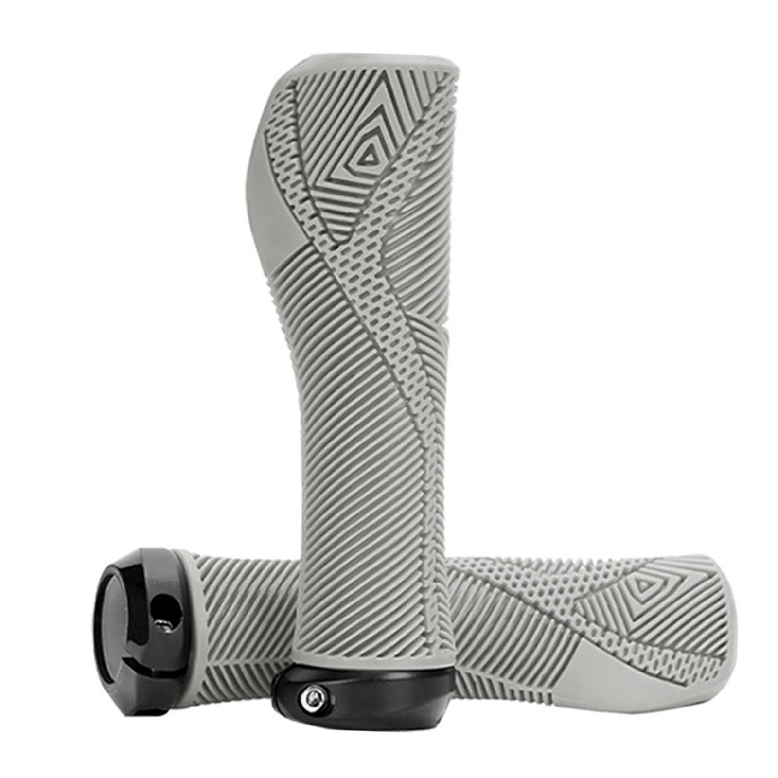 DimyFew 2 Pieces Bike Handlebar Grips Handlebar Grip Rubber Lightweight ...