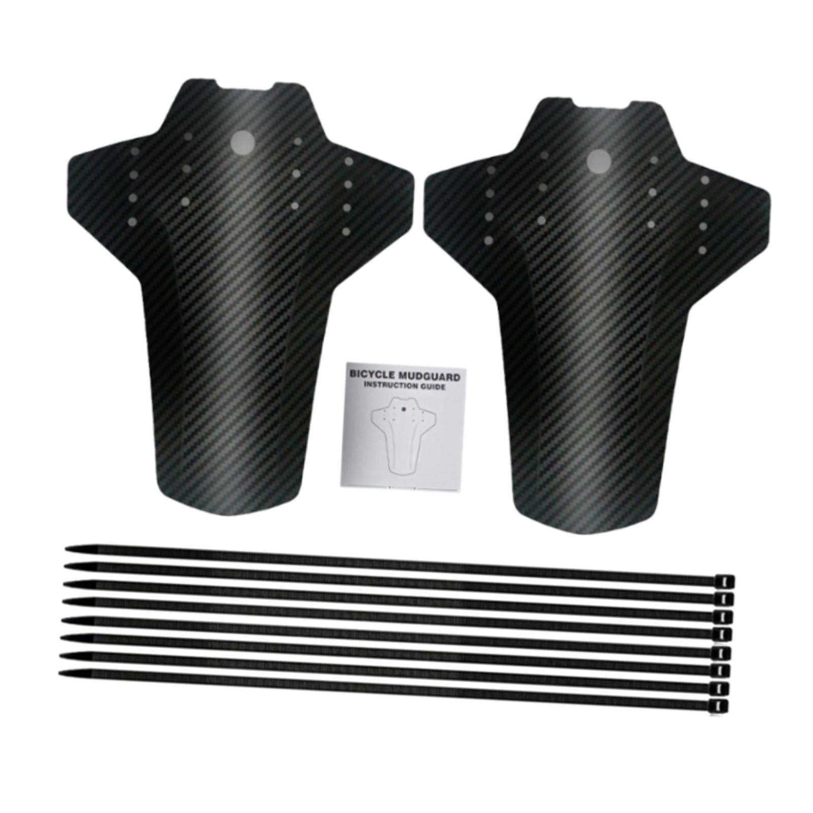 DimyFew 2 Pieces Bike Mudguard Front Rear Front Rear Fenders ...