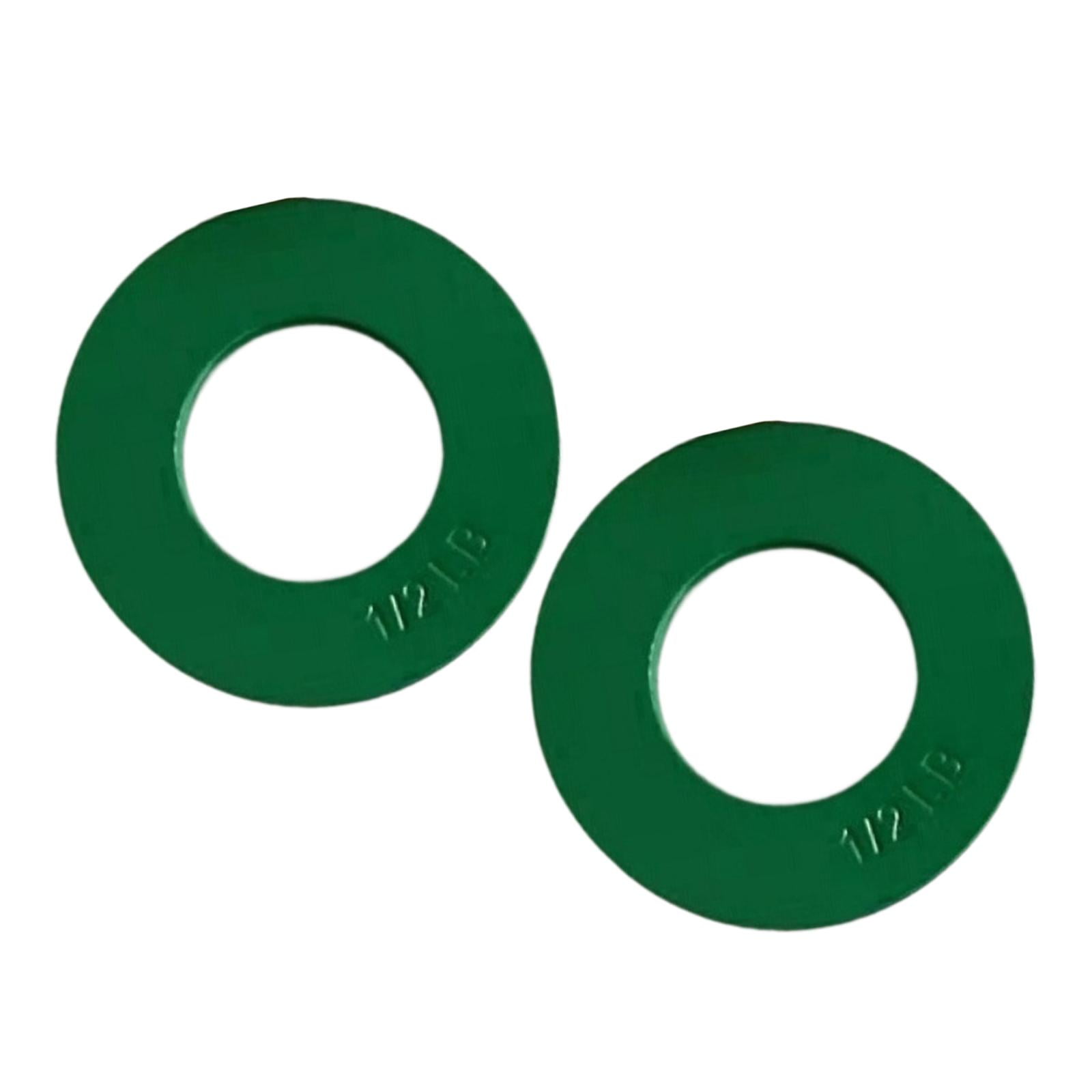 DimyFew 2 Pieces Fractional Weight Plates Color Coded for Strength ...