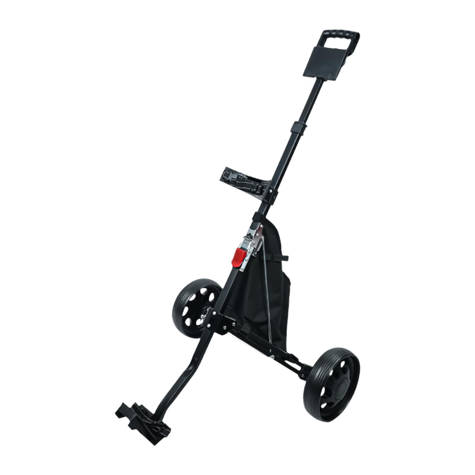 DimyFew 2-wheel for transporting luggage, compact golf trolley for ...