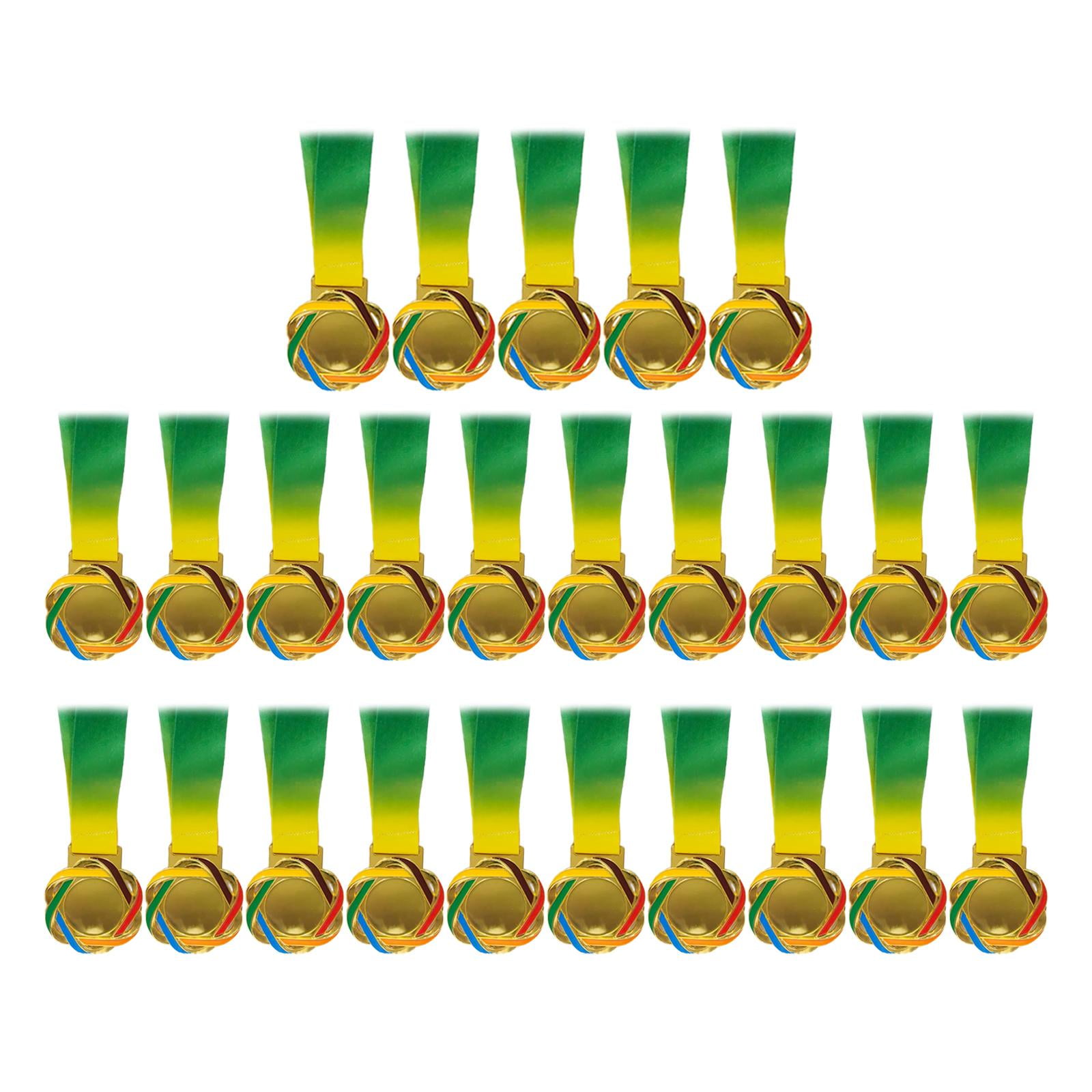 DimyFew 25Pcs Winner Medals Recognition Metal Award Medals with Neck ...
