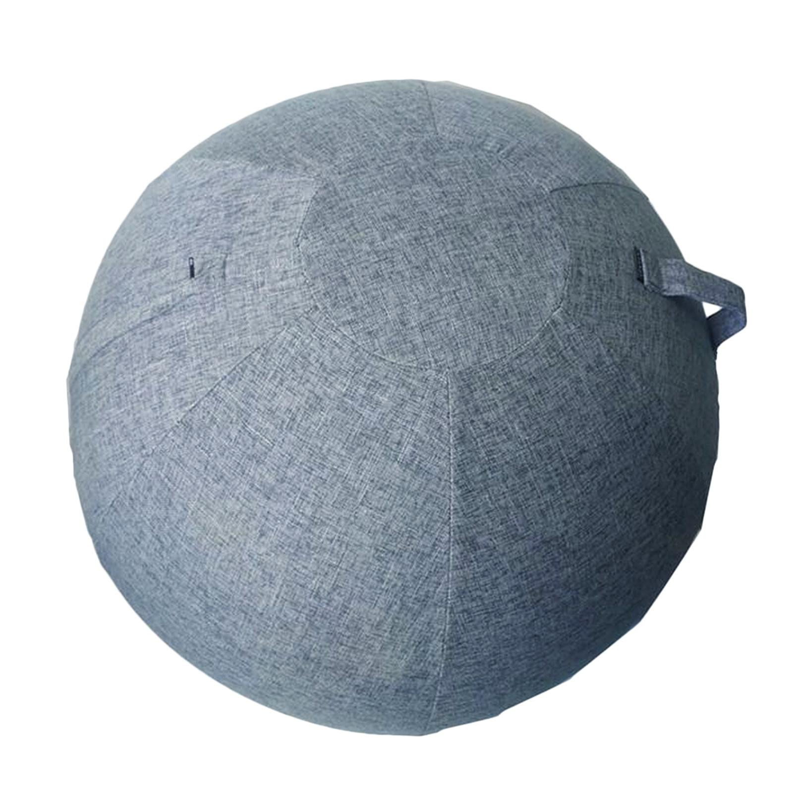DimyFew 55cm Exercise Ball Cover Yoga Pilates Ball Sitting Ball Chair ...