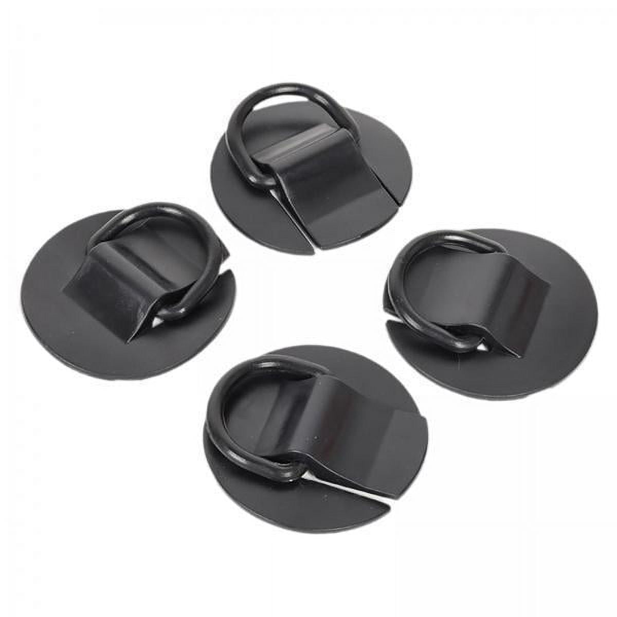 DimyFew 5x Cord Loops with D Rings, No Glue Included, PVC Fixed Buckle ...