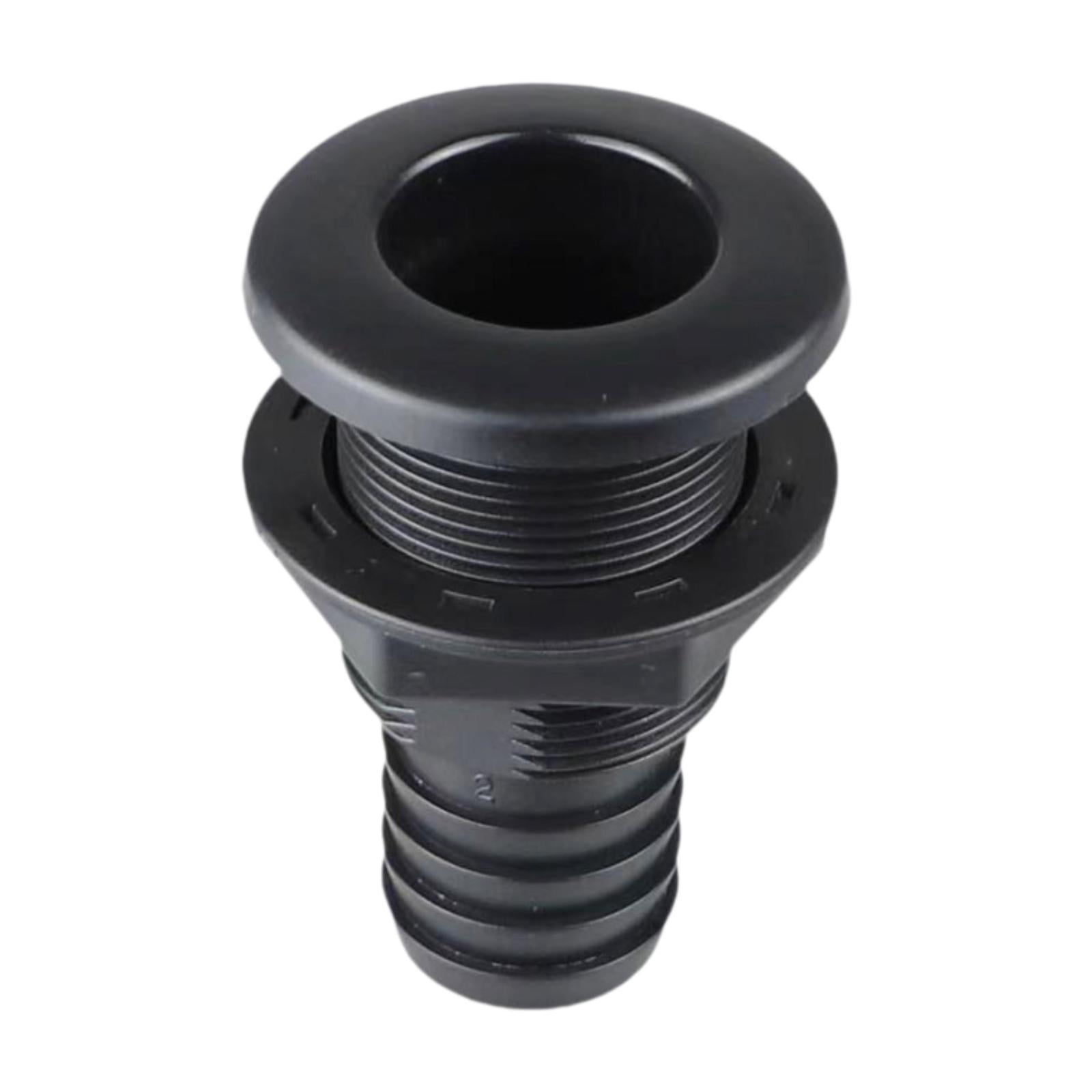 DimyFew ABS Boat Drain Plug Leakproof Thru Hull Fitting Water Bilge ...