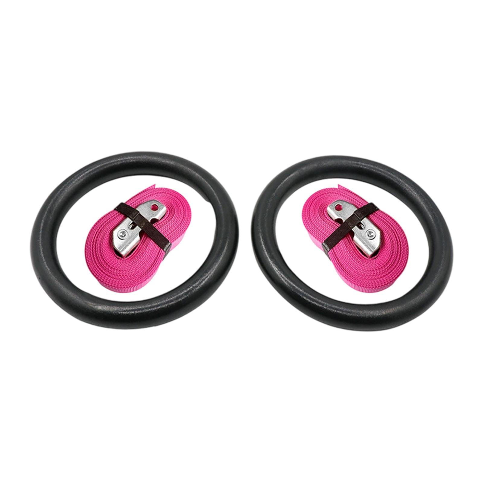 DimyFew Gymnastic Rings for Adults AntiSlip Fitness Rings for Park Home ...