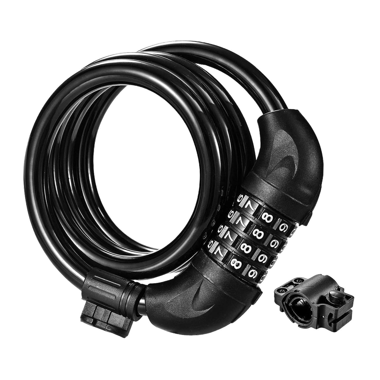 DimyFew Password Lock 4 digits Codes Lock Heavy Duty Bike Password Lock ...