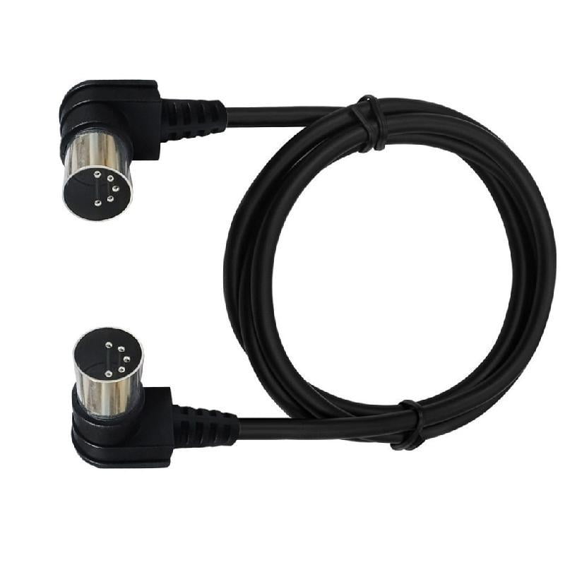 Din 5pin Cable MIDI Extension Cable MIDI 5-Pin DIN Male to Male ...