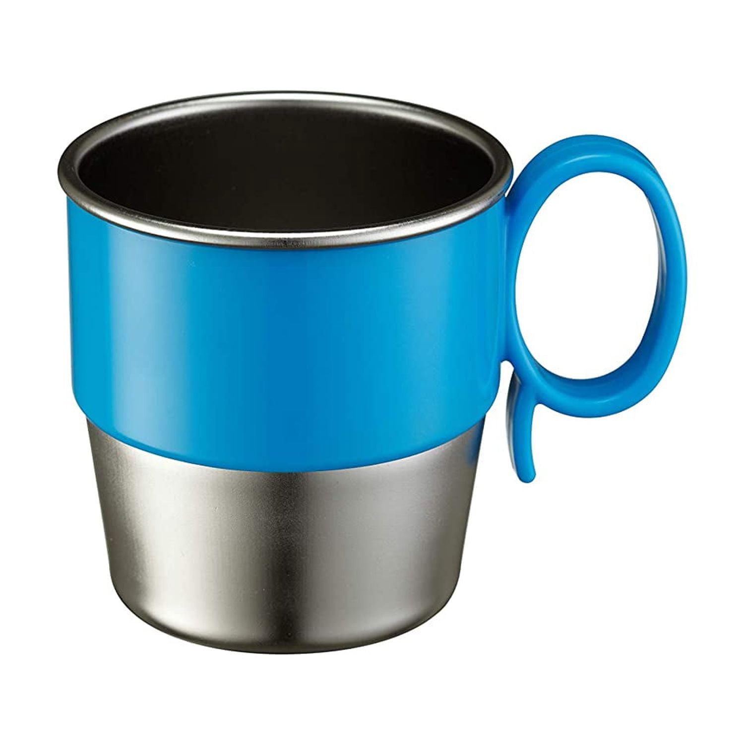 Din Din Stainless Steel Cup (9 oz) with Handle for Babies, Toddlers and ...
