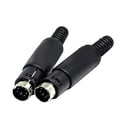 Din Plug Chassis Cable Installation Male Socket S Terminal Ps2 Male ...