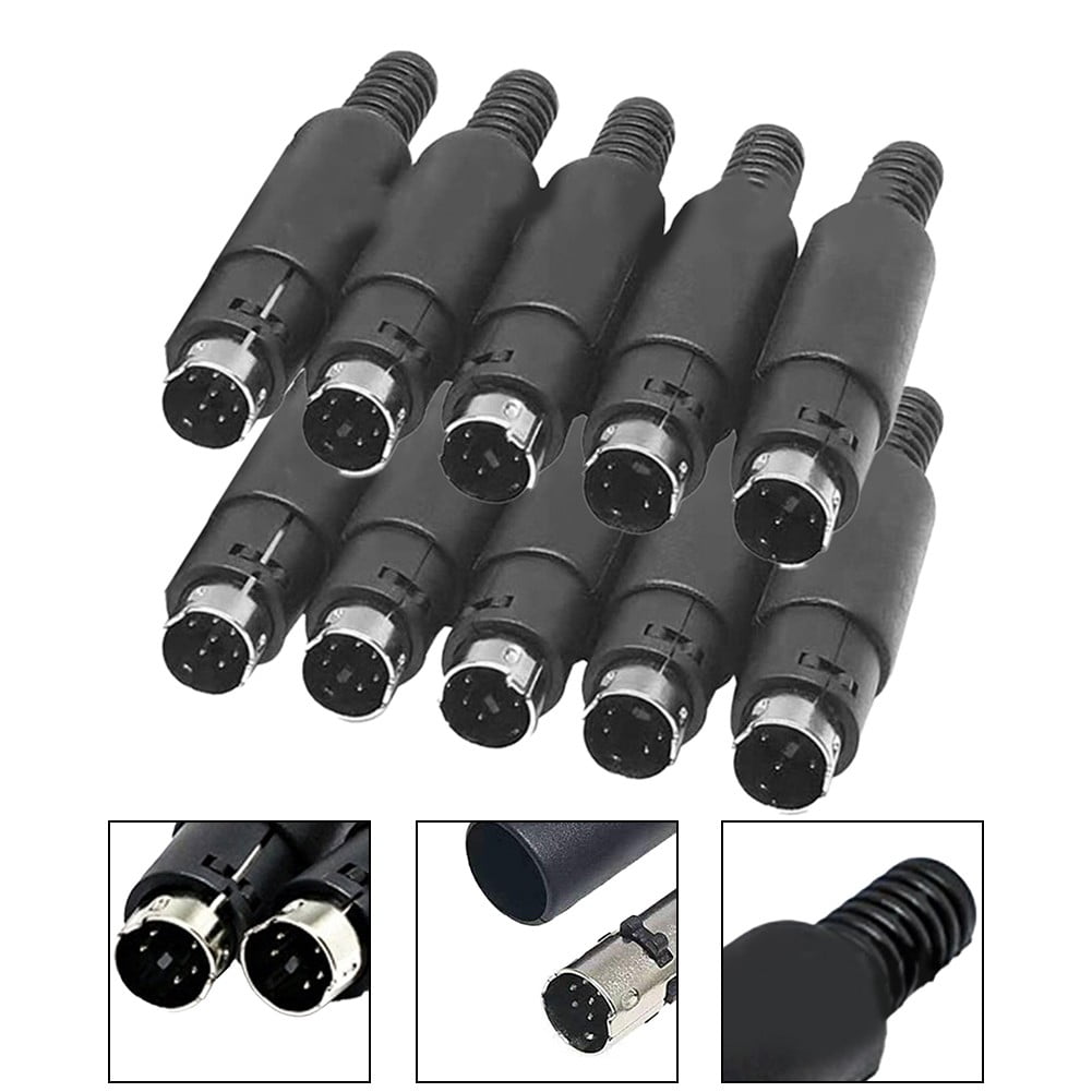 Din Plug Chassis Cable Installation Male Socket S Terminal Ps2 Male ...