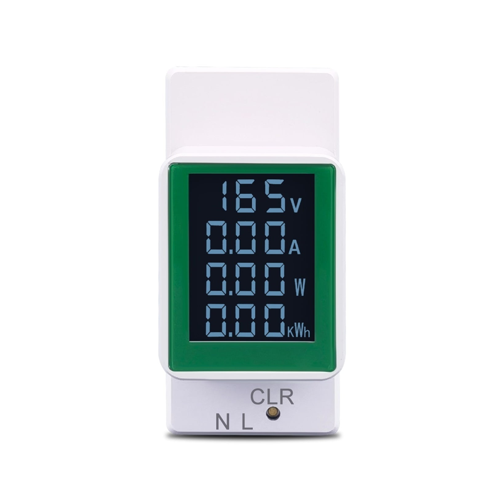Din Rail 4IN1 AC Monitor Voltage Current KWH Electric Energy Meter ...