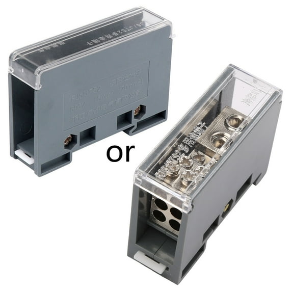 Din Rail Distribution Box One In Multiple Out Terminal Block Electric ...