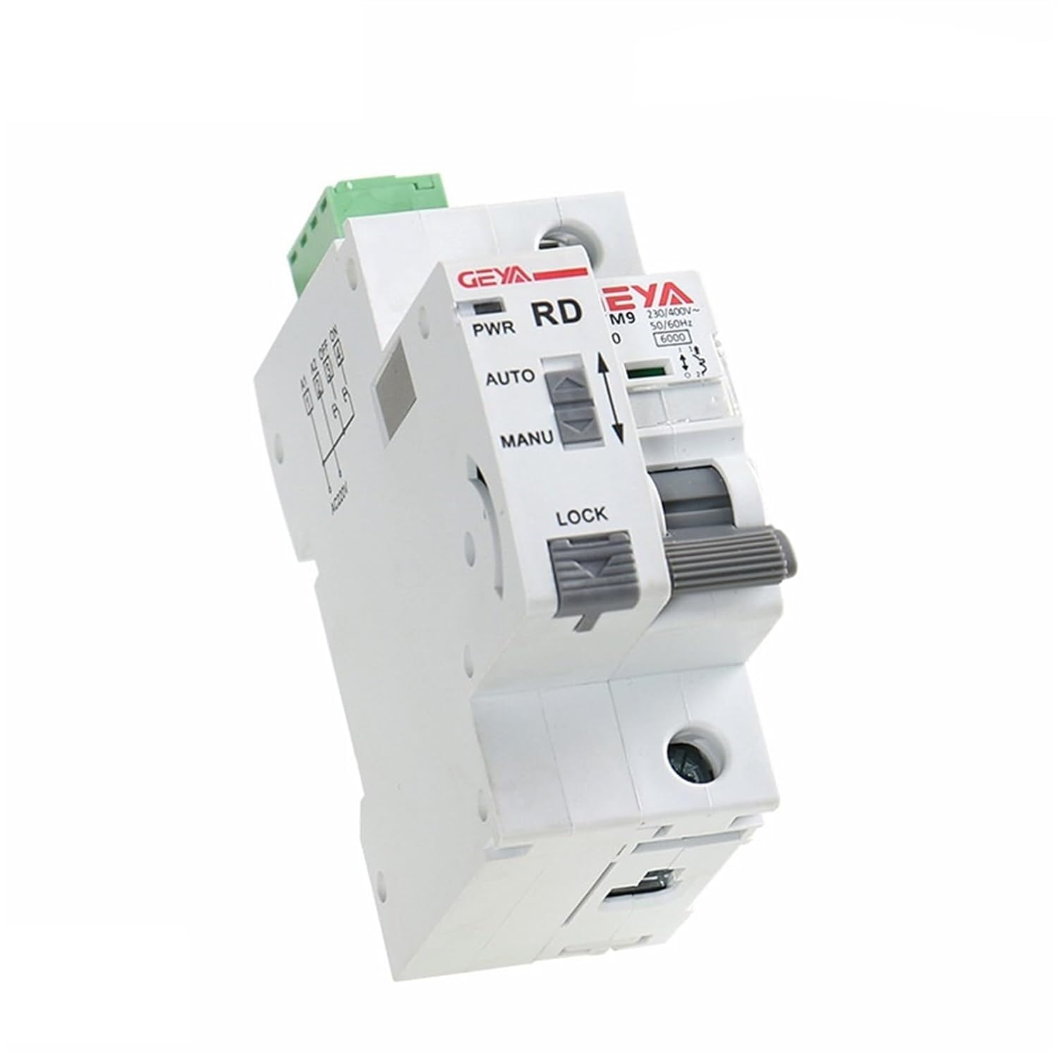 Din Rail GYM9 1P MCB with Autoreclose Device Automatic Reset Circuit ...
