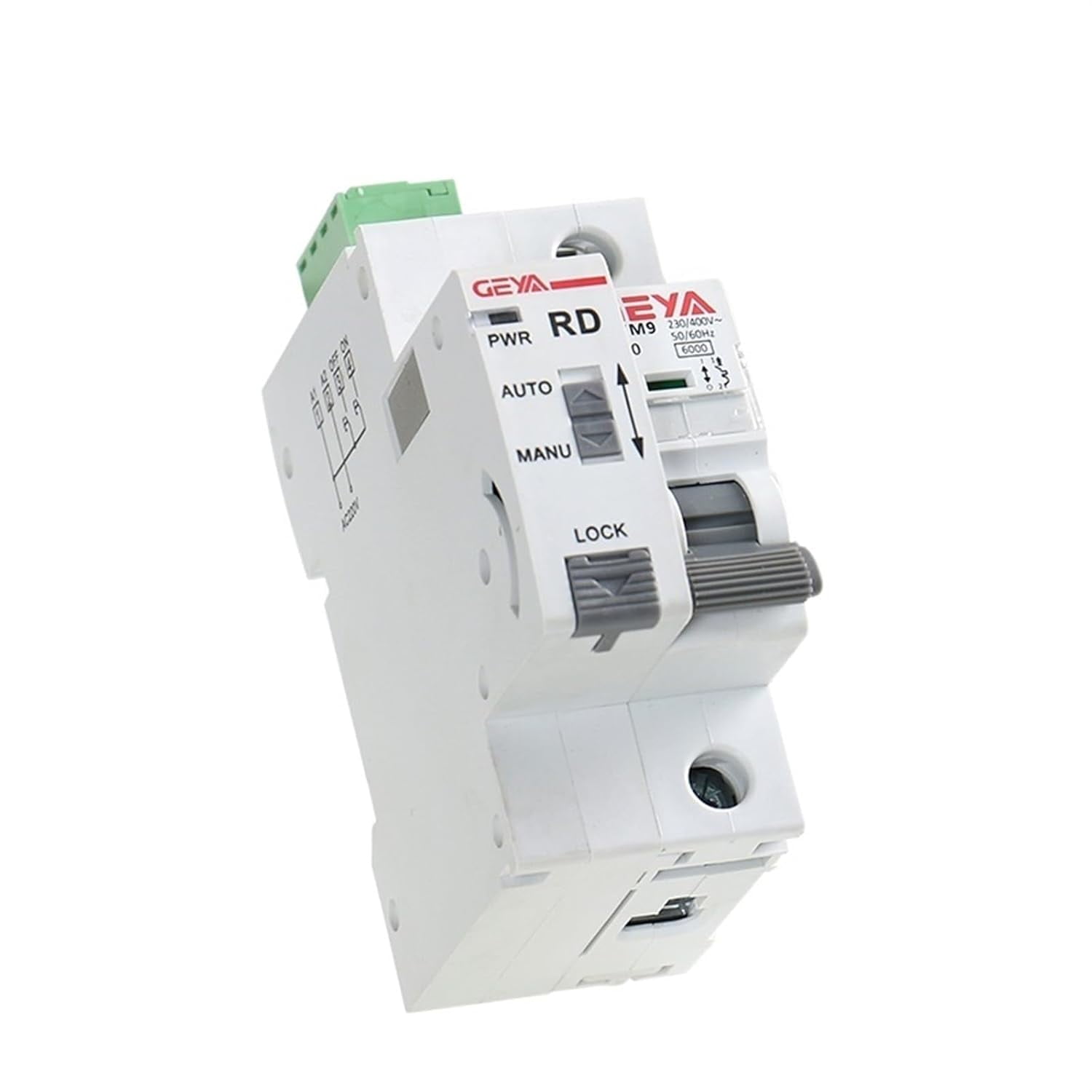 Din Rail GYM9 1P MCB with Autoreclose Device Automatic Reset Circuit Breaker Smart Home MCB Auto ...