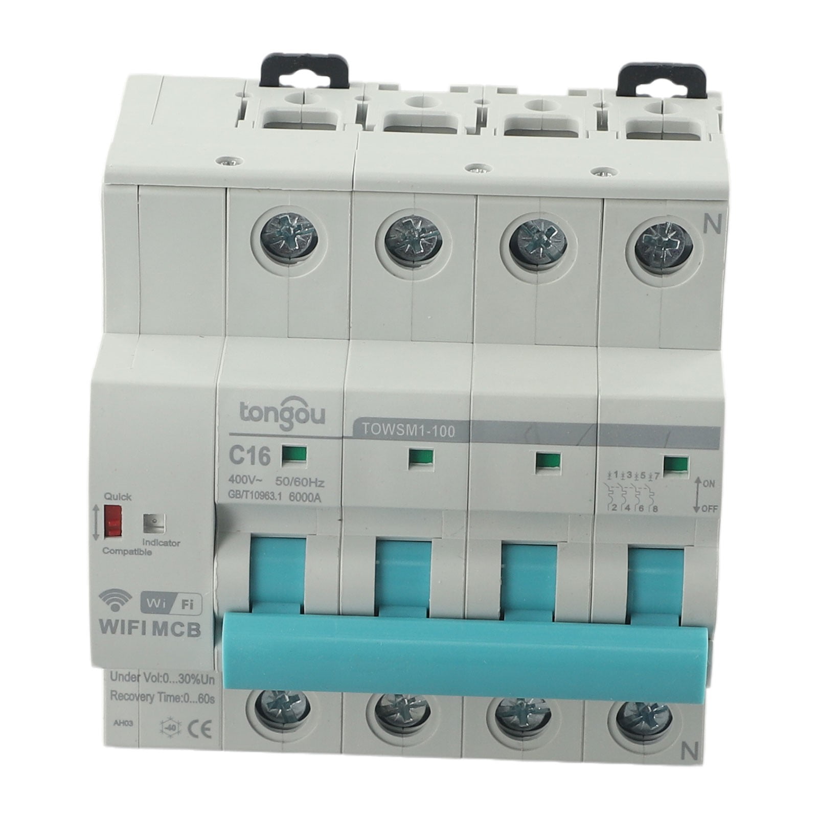 Din Rail Tuya WIFI Circuit Breaker Timer Remote Control APP Smart WIFI ... Din Rail Tuya WIFI Circuit Breaker Timer Remote Control APP Smart WIFI ...