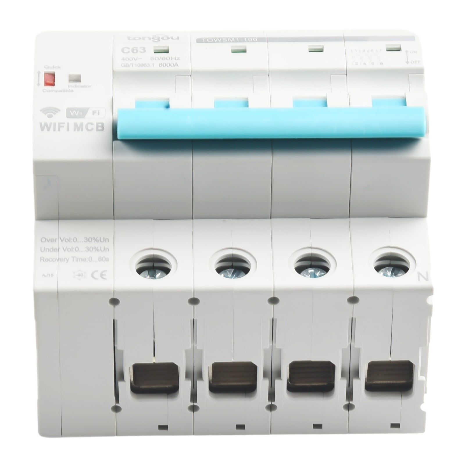 Din Rail Tuya Wifi Circuit Breaker Timer Remote Control App Smart Wifi ... Din Rail Tuya Wifi Circuit Breaker Timer Remote Control App Smart Wifi ...