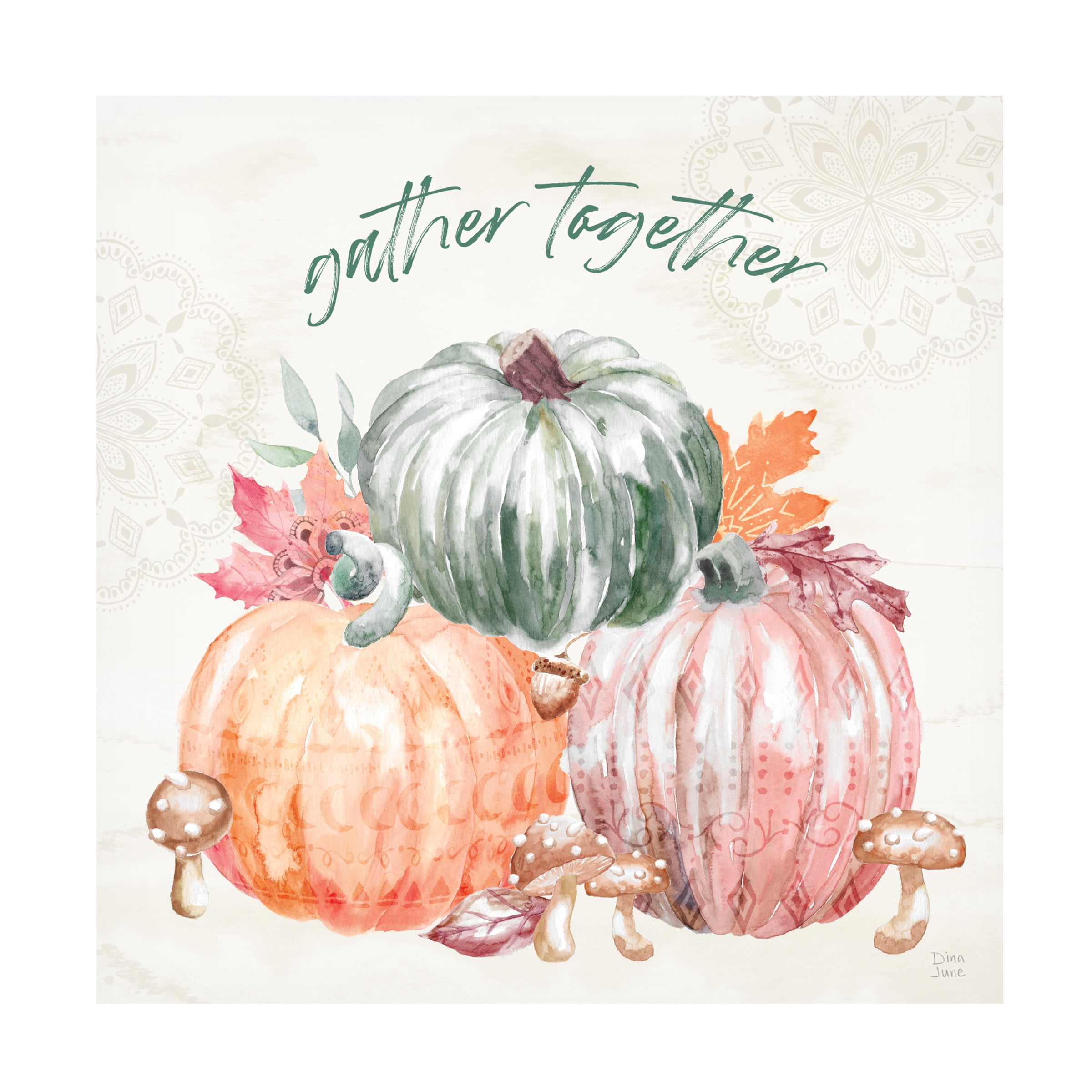 Dina June 'Harvest Touch V' Canvas Art - Walmart.com