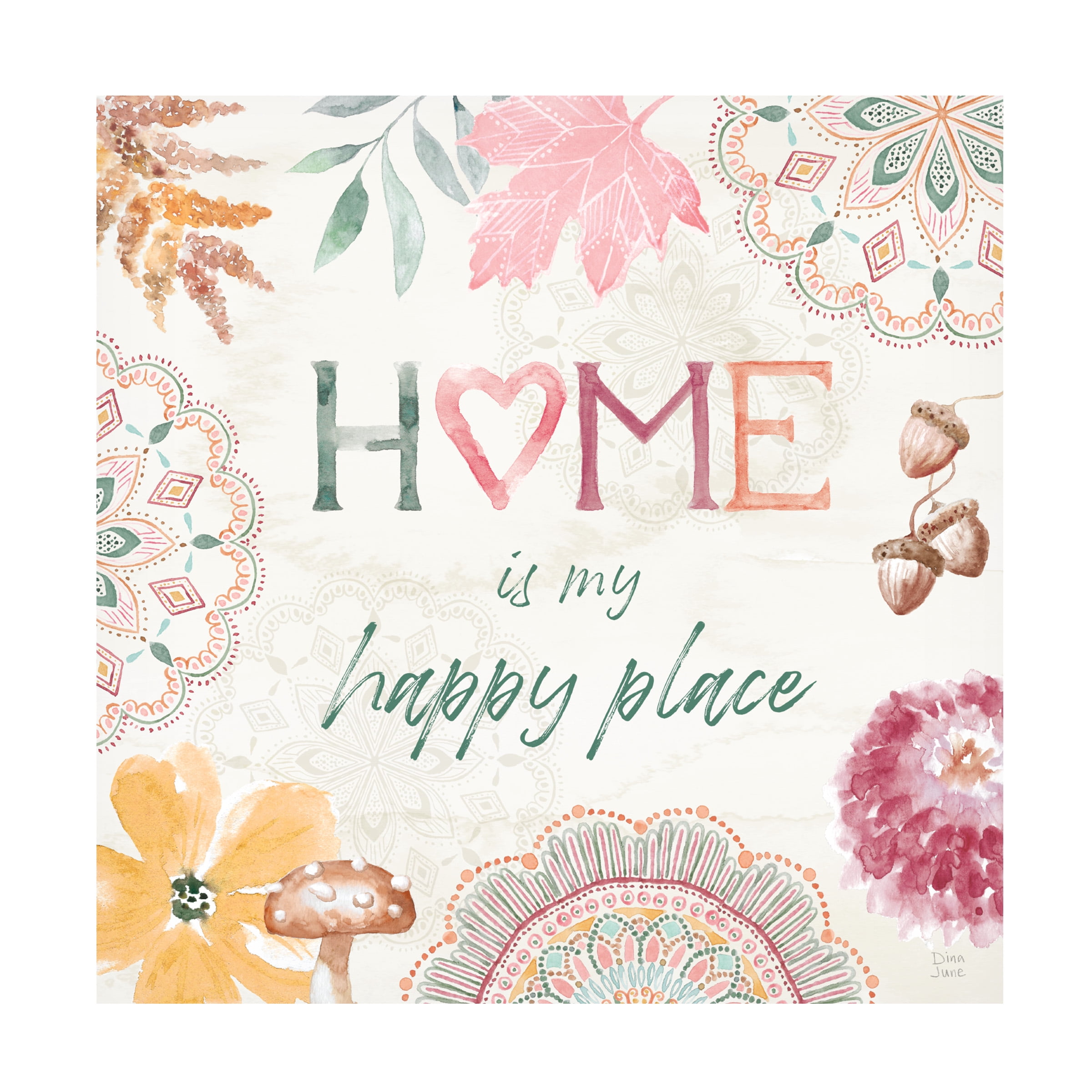 Dina June 'Harvest Touch VIII' Canvas Art - Walmart.com