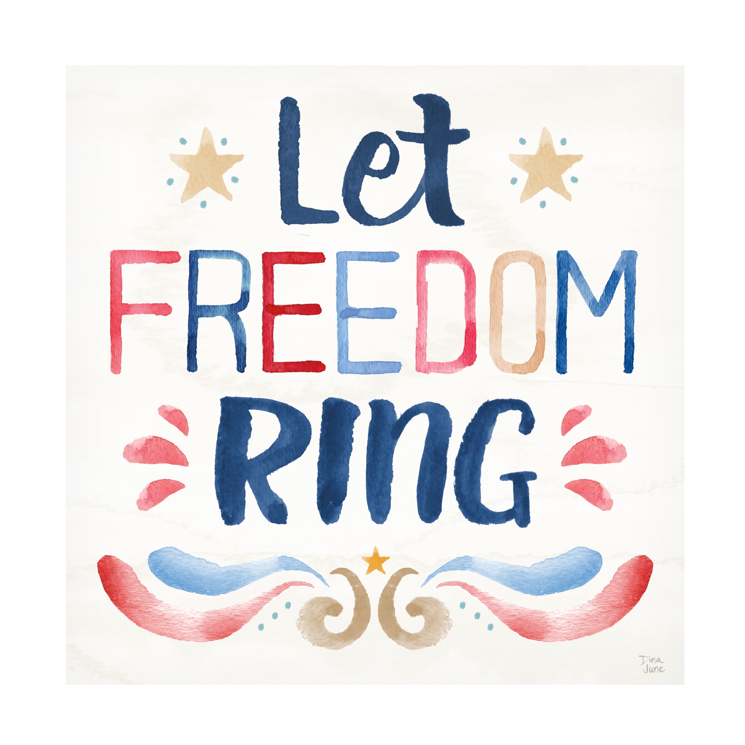 Dina June 'Oh My Stars VII' Canvas Art - Walmart.com