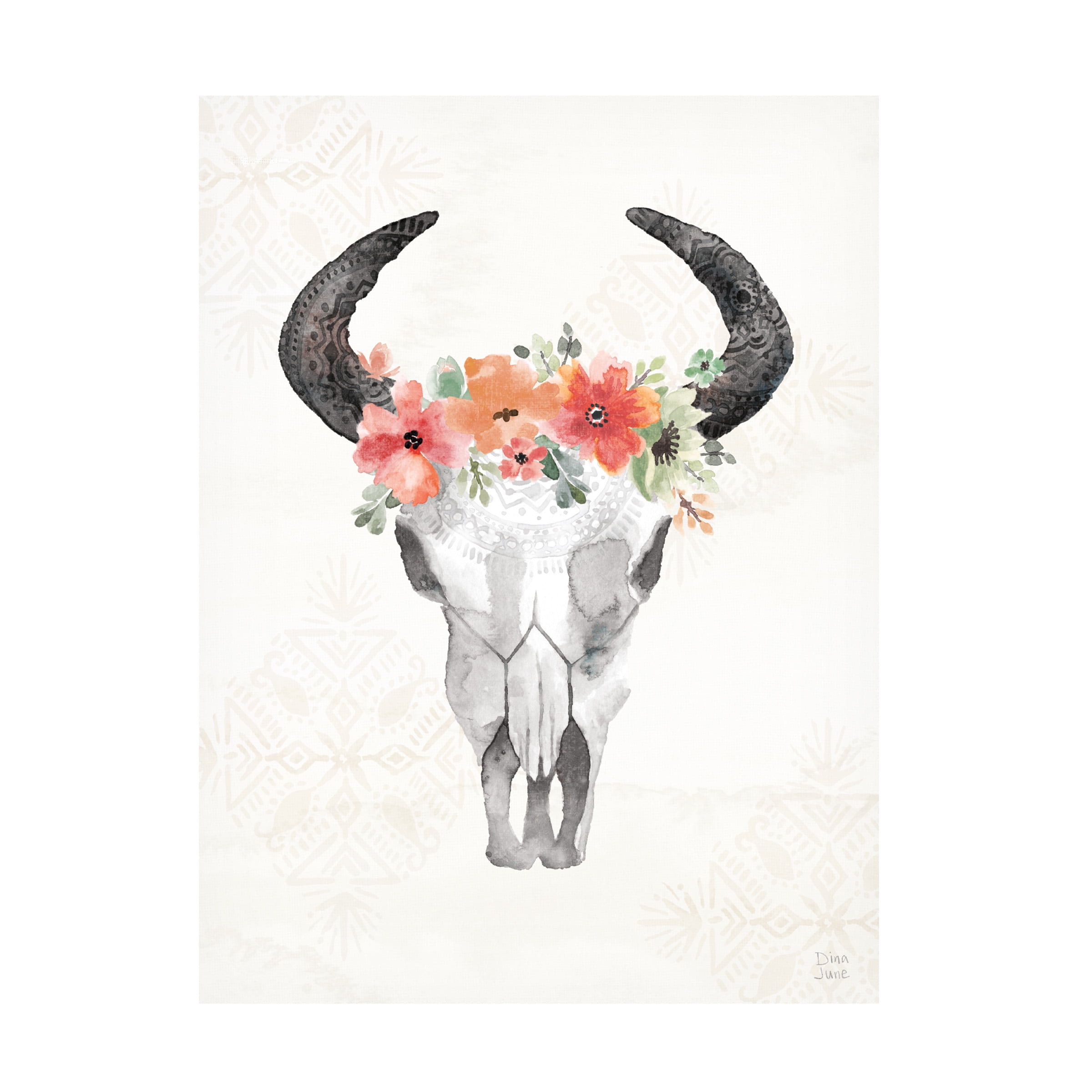 Dina June Southwest XVI Canvas Art 16x24 - Giclee Print, Frameless Wrap ...