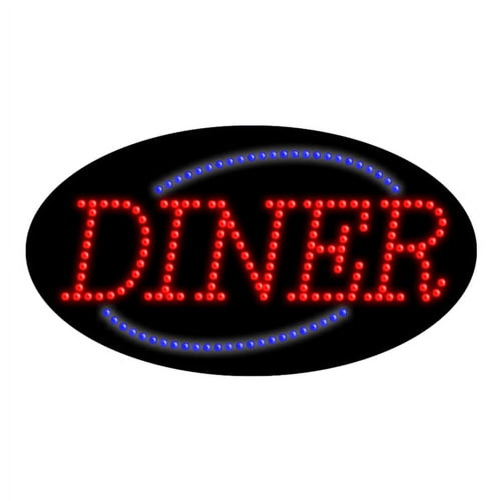 Diner-LED Dots Sign Made in USA - Walmart.com