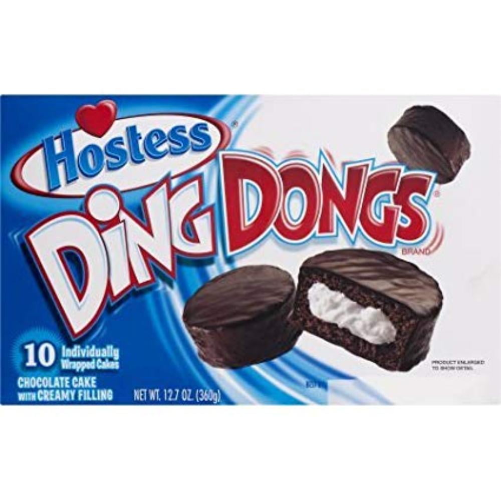 Ding Dongs - Chocolate Cake With Creamy Filling -10ct, Pack of 2 ...