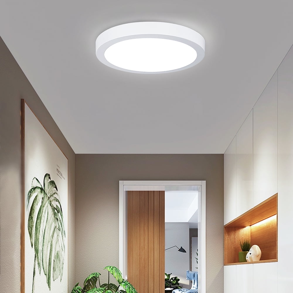 DingLiLighting 24W LED Ceiling Light, Flush Mount Fixture for Kitchen ...